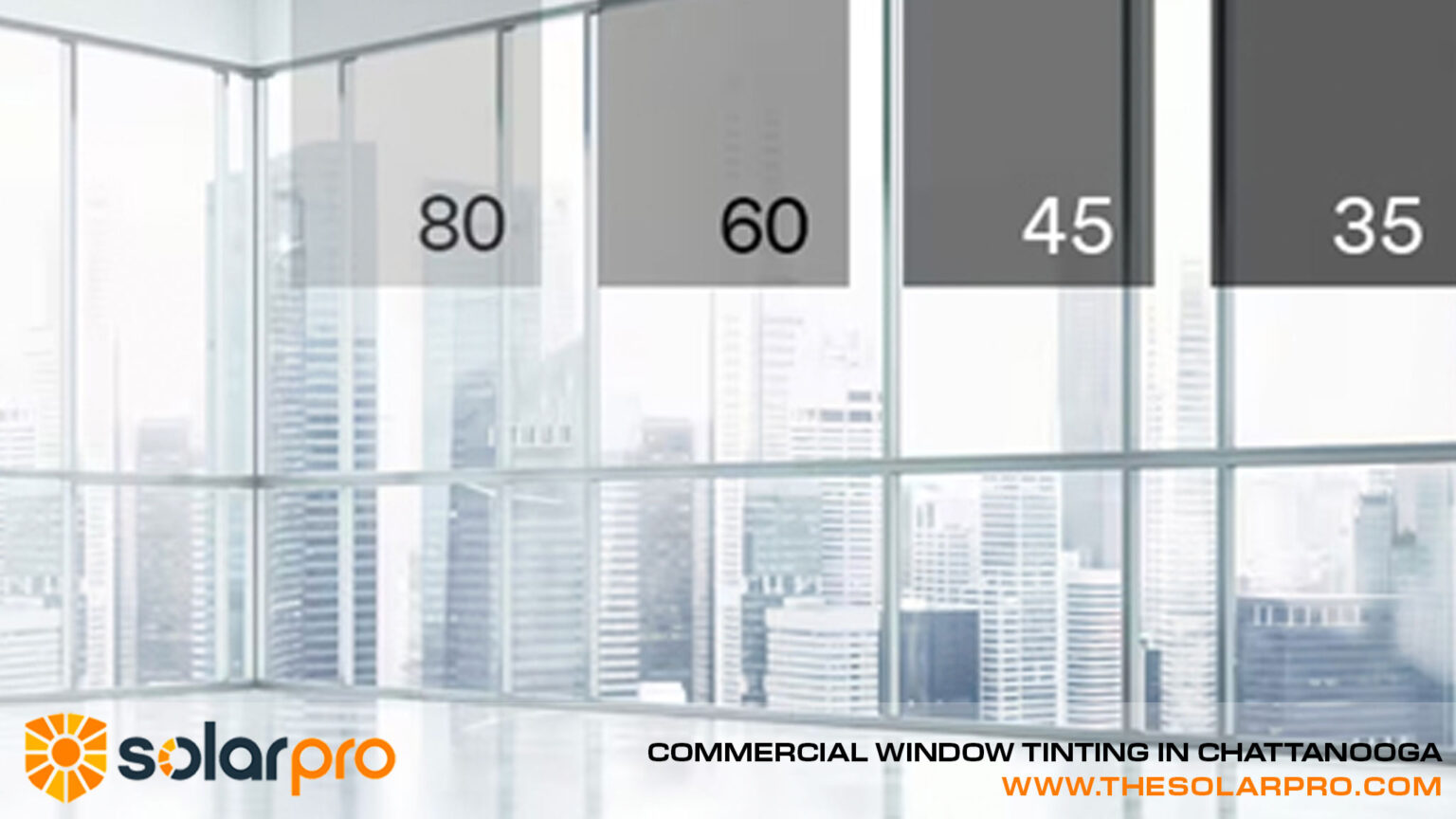 Commercial Window Tinting in Chattanooga | Choose SolarPro - SolarPro ...